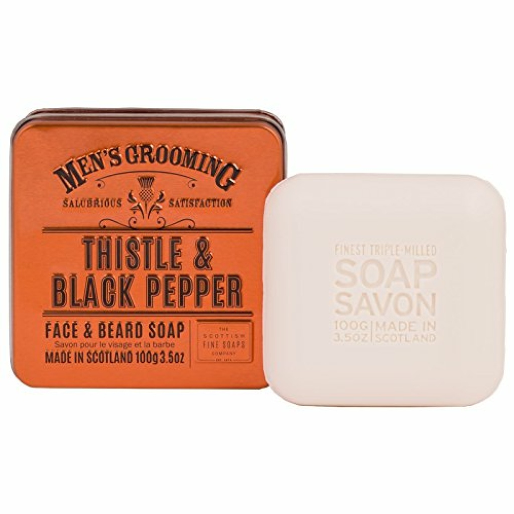 Men's Grooming by Scottish Fine Soaps Thistle & Black Pepper Face ...