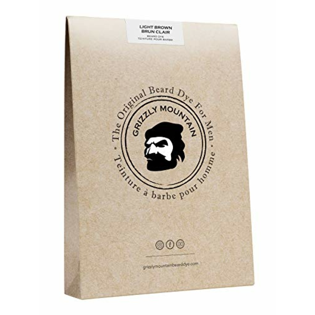 Organic & Natural Light Brown Beard Dye - Mancunian Beard Grooming ...