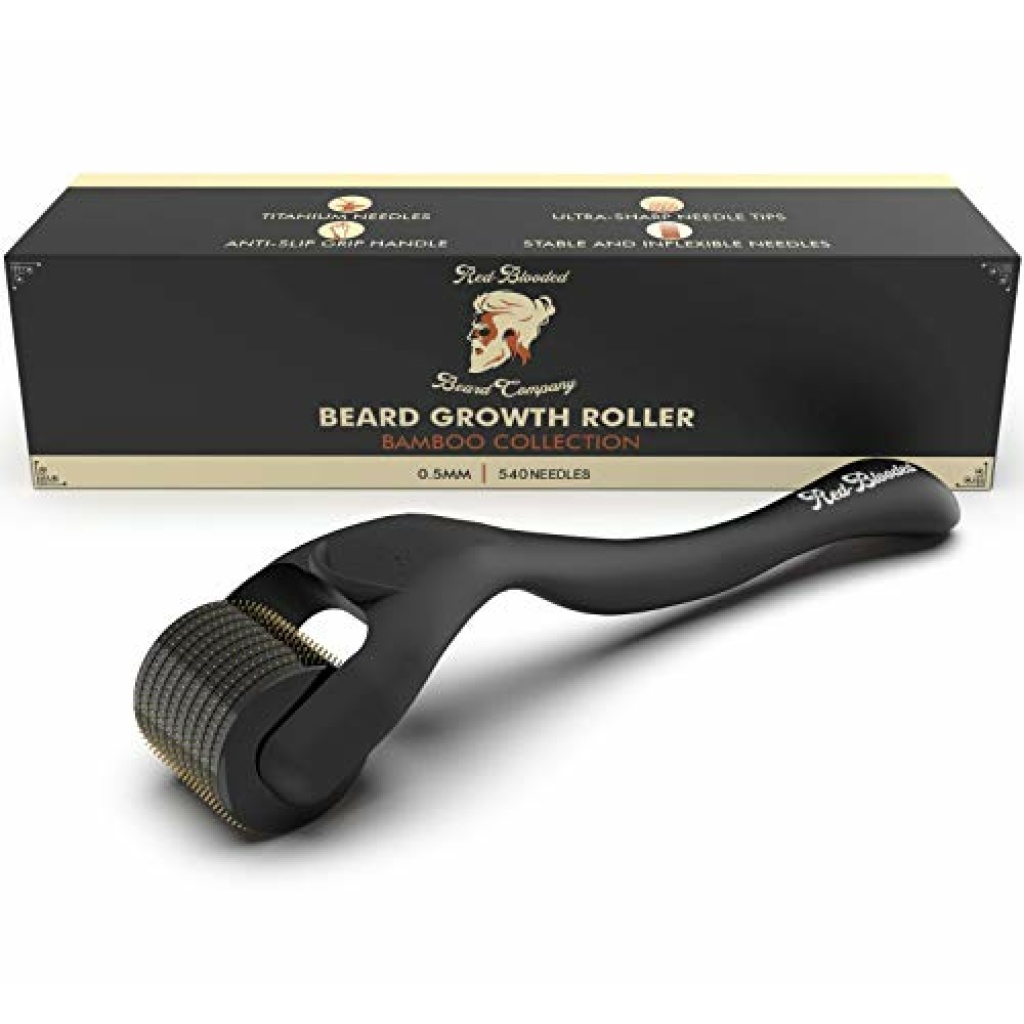 Red-Blooded Beard Growth Roller | Stimulate Beard and Hair Growth | 540 ...