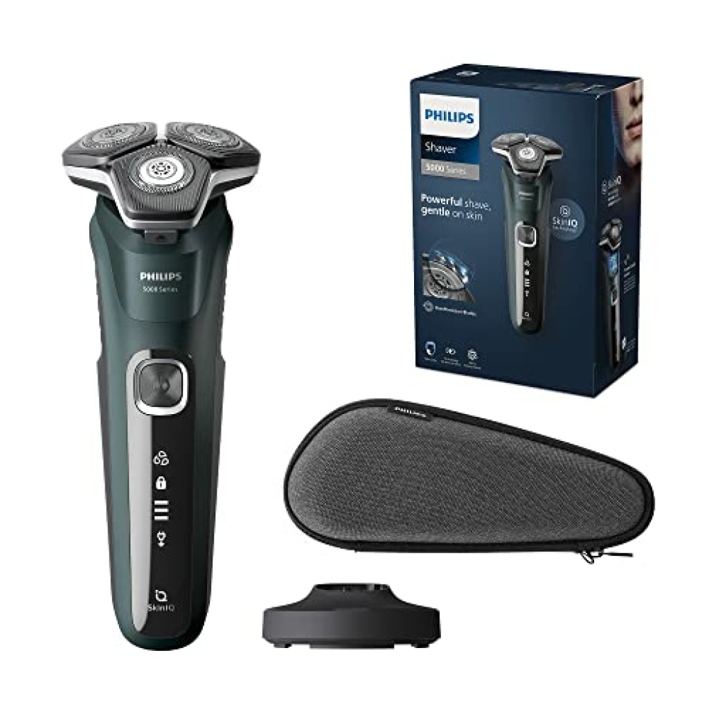Philips Shaver Series 5000 - Wet & Dry Electric Mens Shaver with ...
